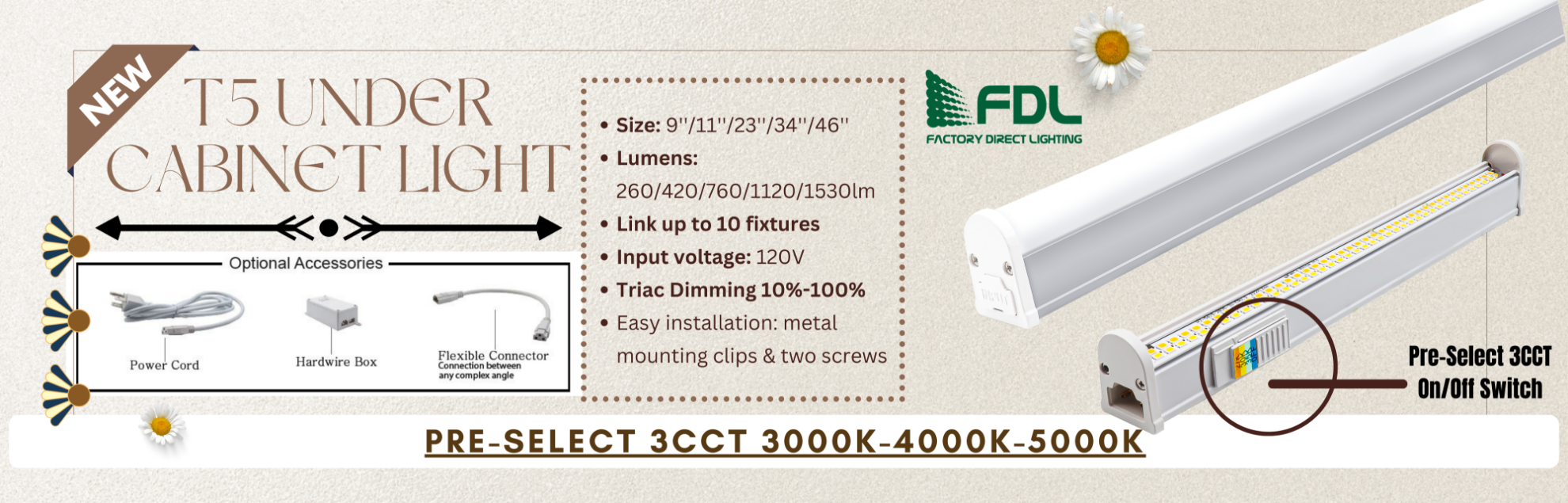 Factory Direct Lighting FDL LED