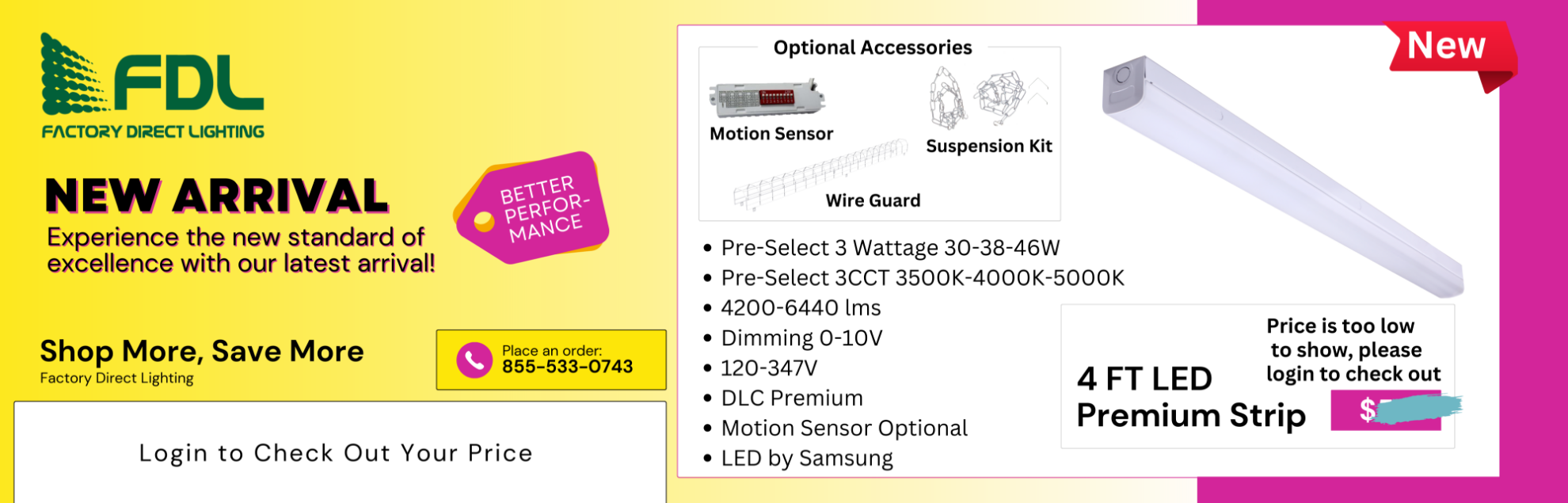 Factory Direct Lighting FDL LED